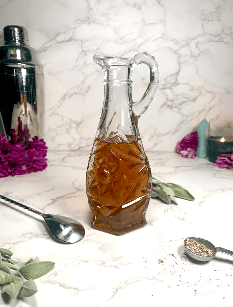 Calming Communication Mint Cocktail Syrup - WitchCraft Cocktails