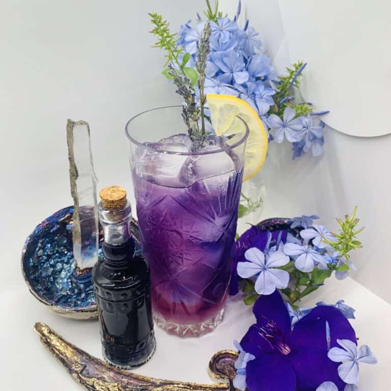 Glamour Cocktail & Magic Mocktail: A Venus-inspired butterfly pea ...