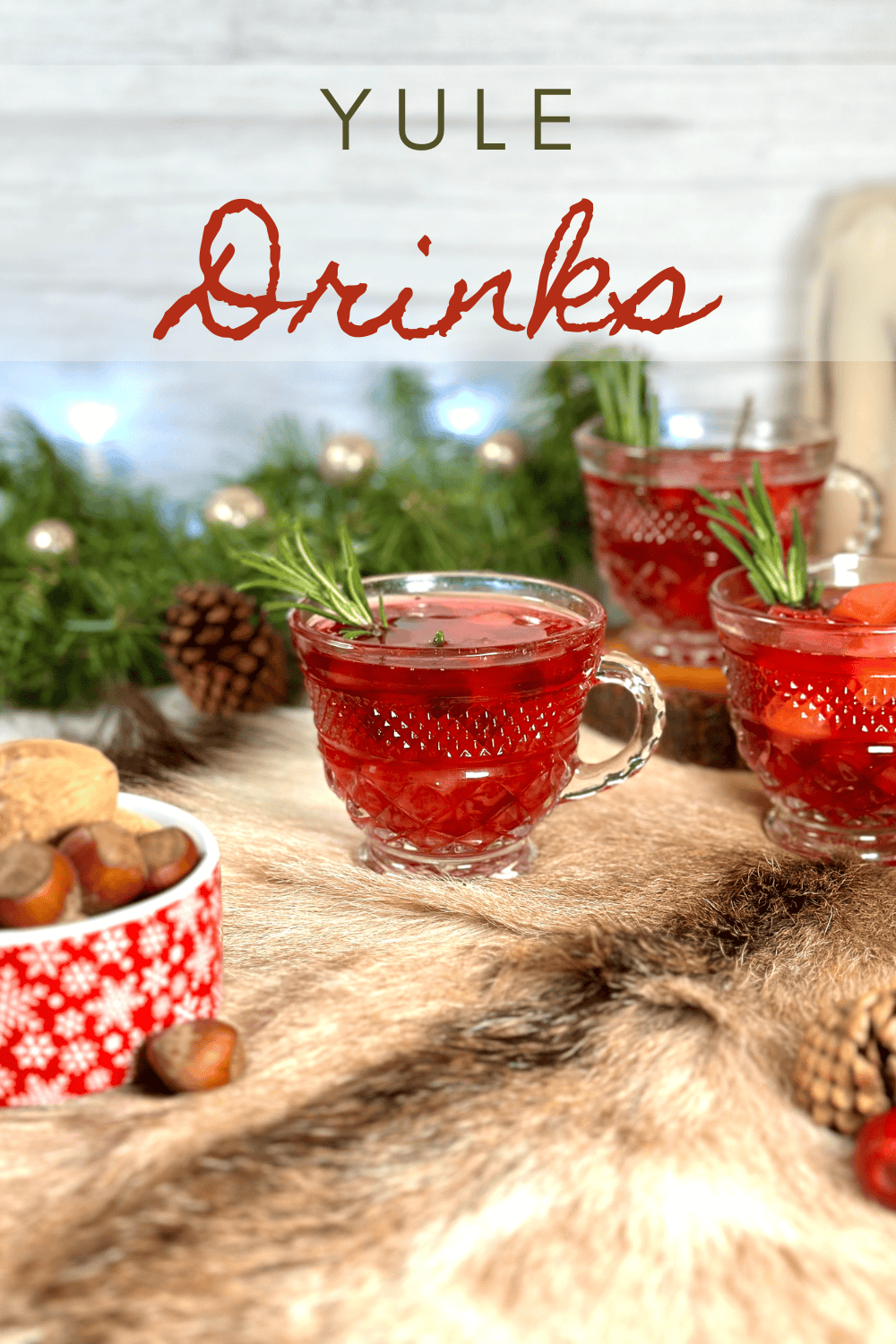 Yule Drinks: Winter Solstice Cocktails and Mocktails - WitchCraft Cocktails