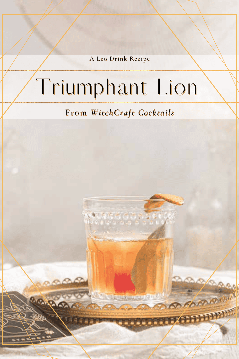7 Leo Drink Recipes for the Leo New Moon & Sun - WitchCraft Cocktails
