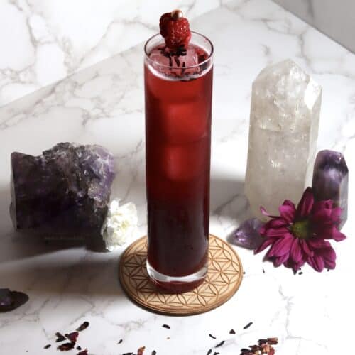 Hibiscus Moon Mix: A Good Vibes Hibiscus Drink Recipe - WitchCraft ...