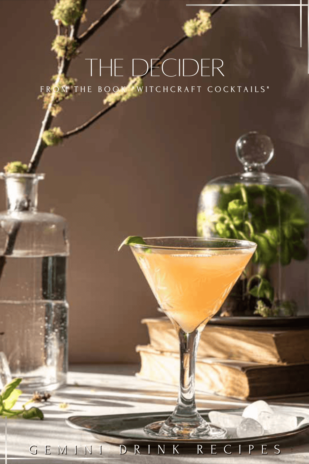 Gemini Drinks for the Moon in Gemini - WitchCraft Cocktails