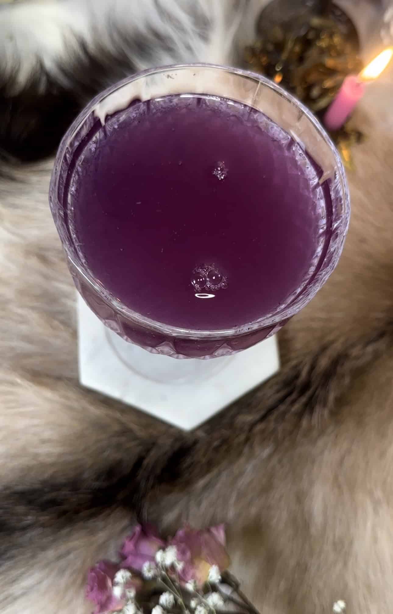 Glamour Potion: A Butterfly Pea Cocktail and Mocktail for Venus ...
