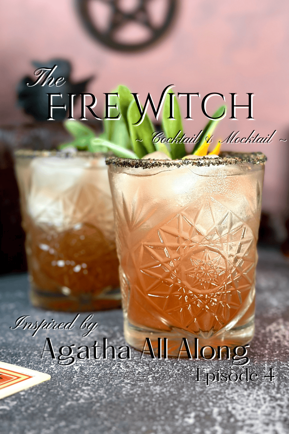 Fire Witch Cocktail & Mocktail - WitchCraft Cocktails